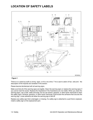 Daewoo doosan solar 140 w v wheel excavator operator and maintenance ...