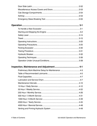 Daewoo doosan solar 470 lc v excavator operator and maintenance manual ...