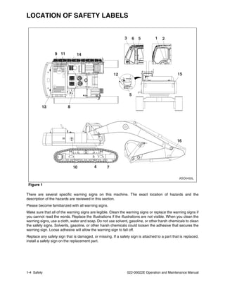Daewoo doosan solar 470 lc v excavator operator and maintenance manual ...
