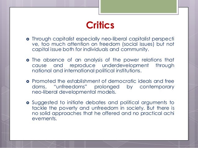 Amartya sen development as freedom chapter 1 summary - handysno