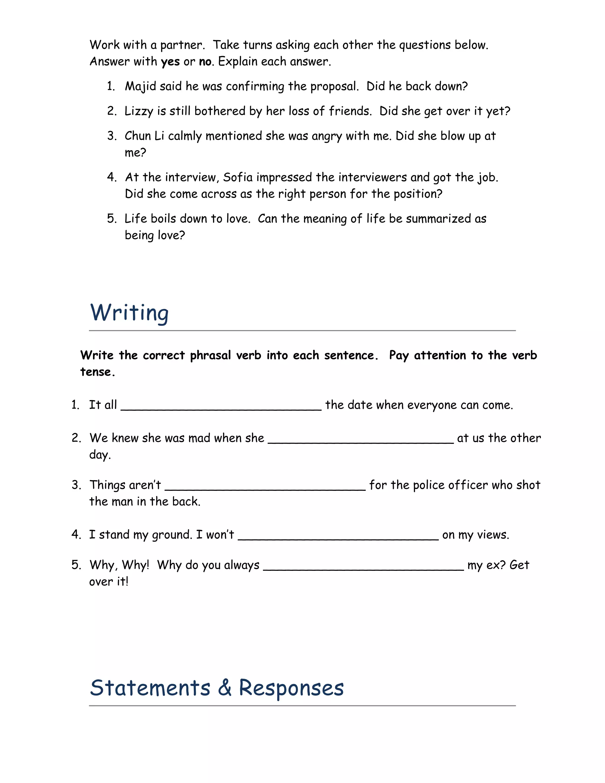Sharpen up with Verbs!- Activity and Teacher's Instructions Samples | DOC