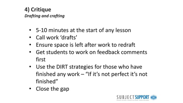 Raising Academic Standards - 5 Strategies | PPTX