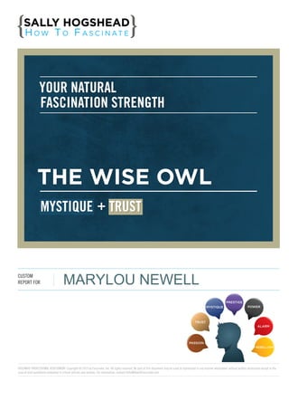 MaryLou-Newell-Fascination-Advantage-Report | PDF