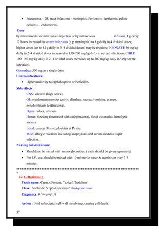 Common Used Drugs in ER and ICU | DOC
