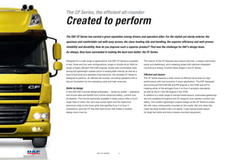 Daf brochure cf | PDF