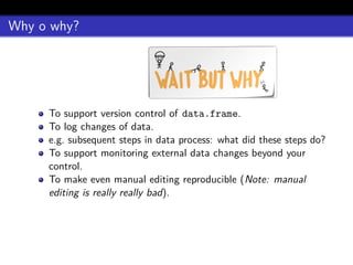 Daff: diff, patch and merge for data.frame | PDF