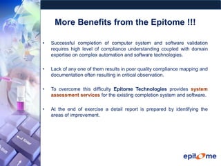 Epitome Corporate PPT | PPTX