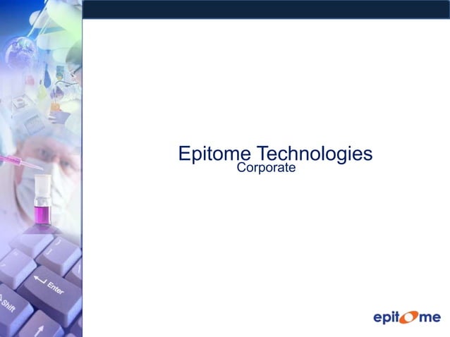 Epitome Corporate PPT | PPT