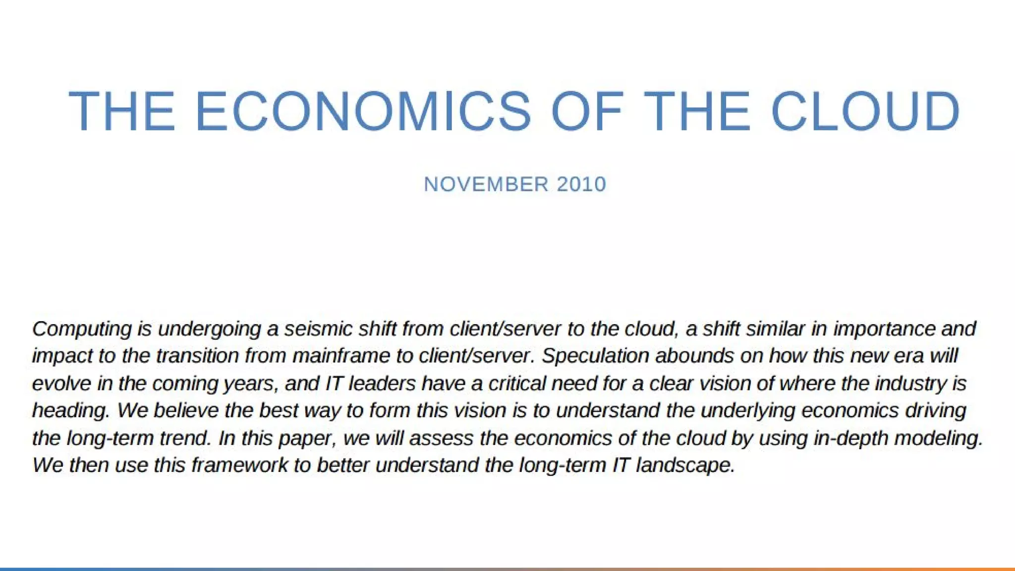 mindtrek2016 - the economics of open source clouds | PPT