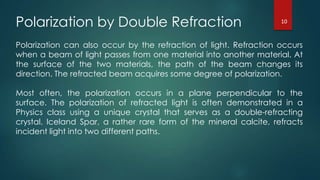 Presentation on Polarization | PPTX