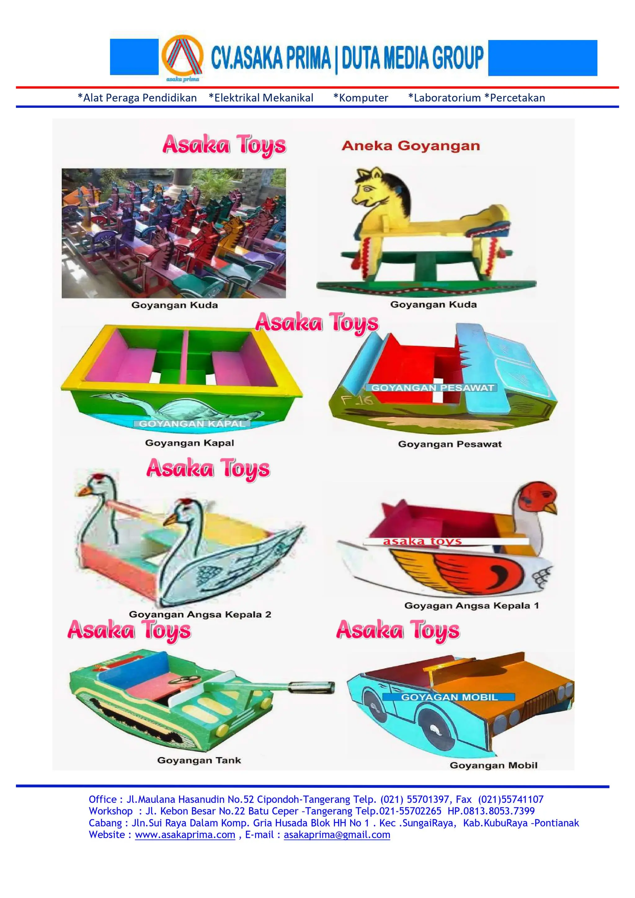Produsen Alat Peraga TK & PAUD (@asakatoys) | PDF