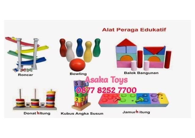 Alat Permainan Edukatif Anak Usia Dini 2023 | PDF