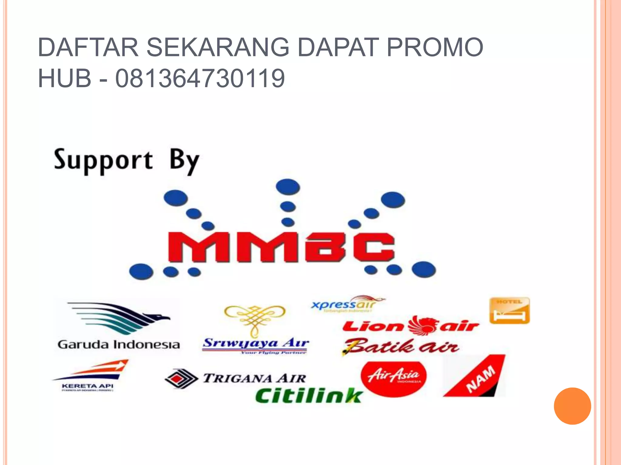 Daftar agen travel batam gratis | PPTX