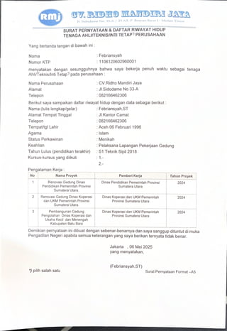 DAFTAR CHECKLIST PENDAFTARAN REKANAN.pdf