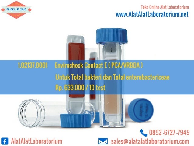 Daftar Harga Contact atau Dip Slides Merck Millipore 2015