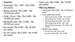 Daftar harga kebutuhan manusia dalam memenuhi kebutuhan | PPTX