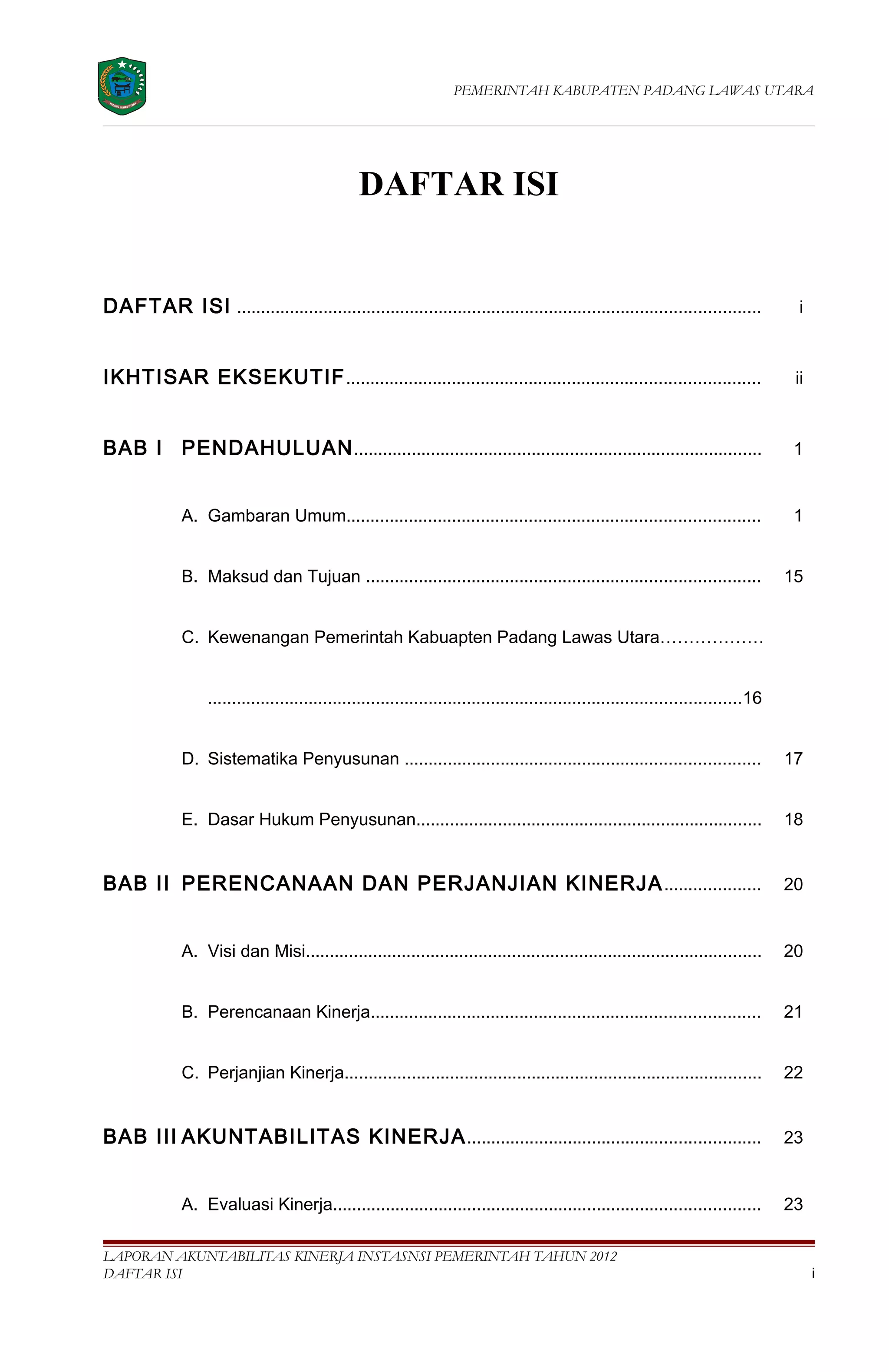 Daftar isi | PDF