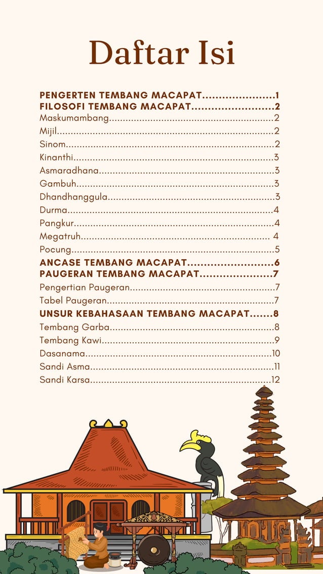 Tembang Macapat | PDF