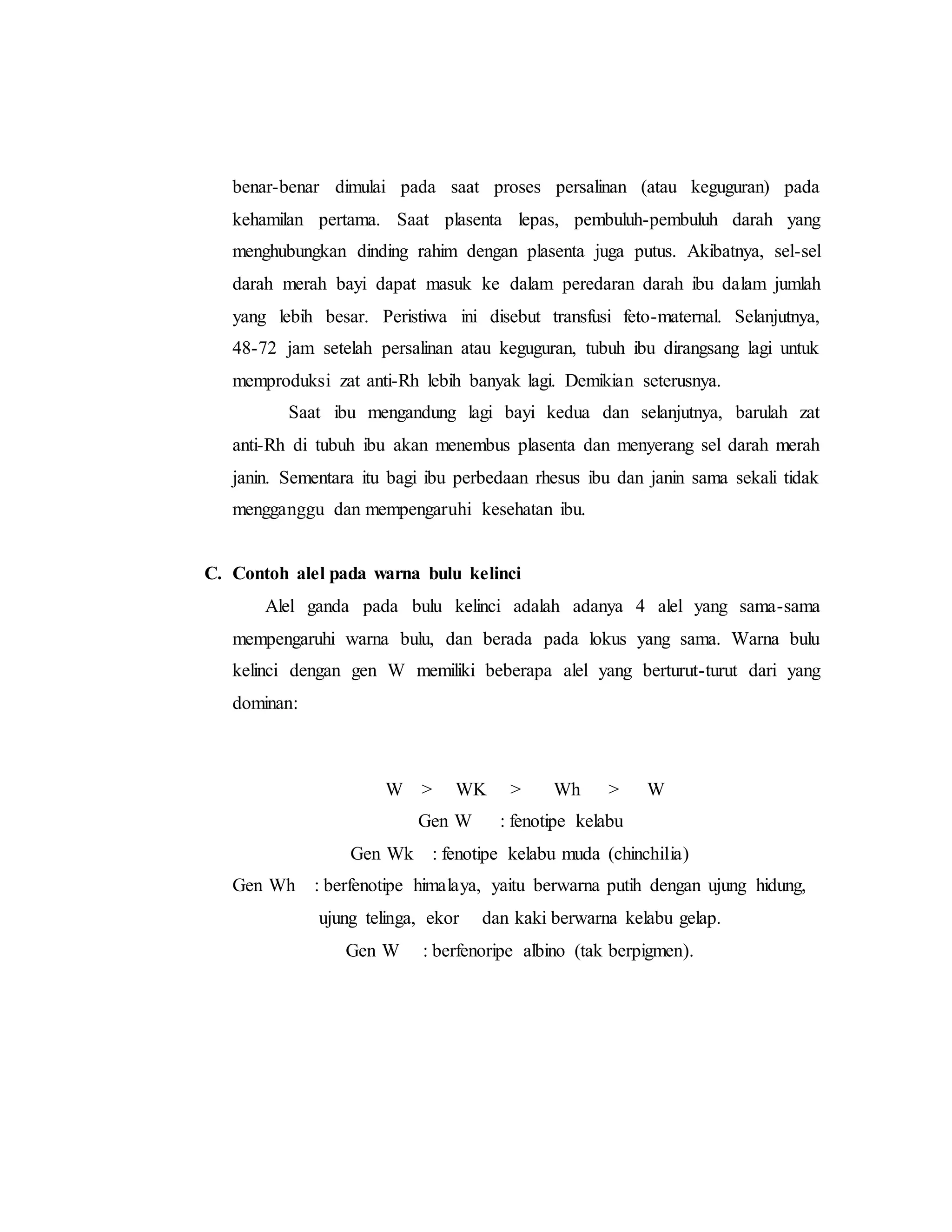 ALEL GANDA DAN GEN GANDA | DOCX