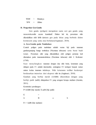 ALEL GANDA DAN GEN GANDA | DOCX