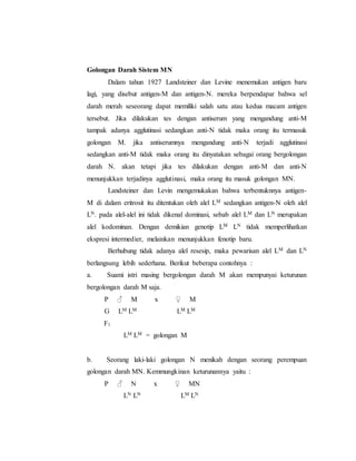 ALEL GANDA DAN GEN GANDA | DOCX