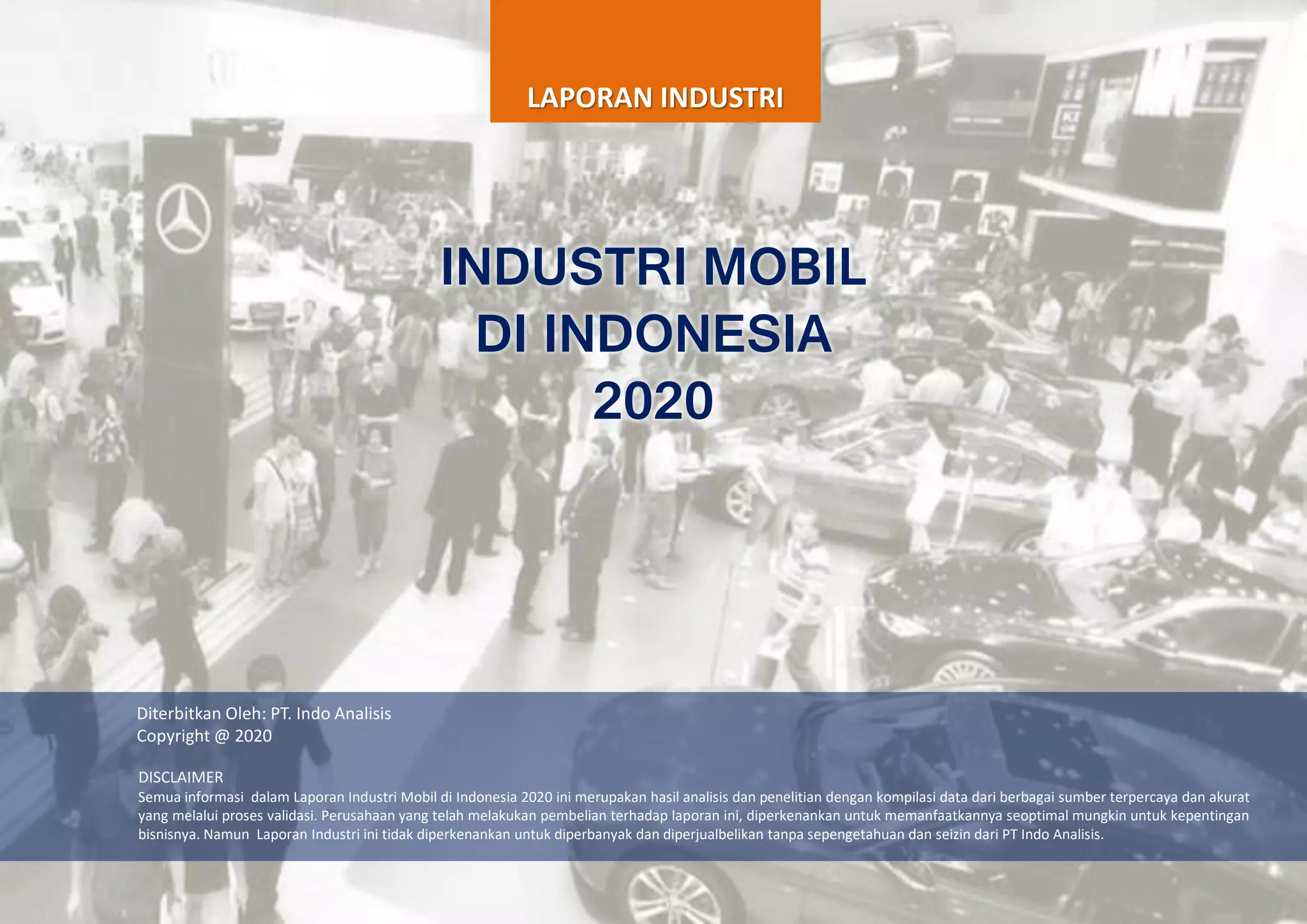 Laporan Industri mobil di Indonesia 2020 | PDF