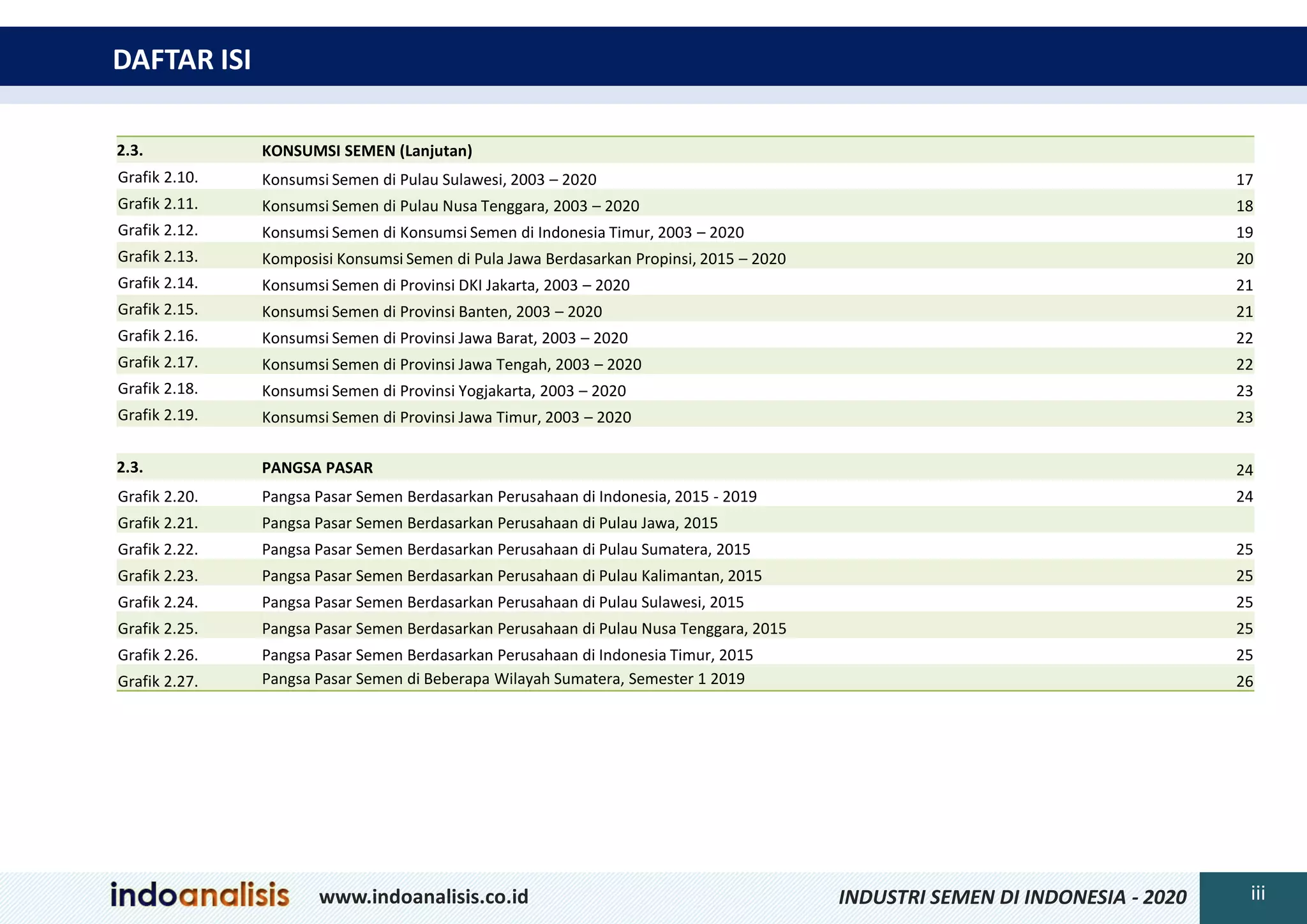 Laporan Industri Semen di Indonesia 2020 | PDF