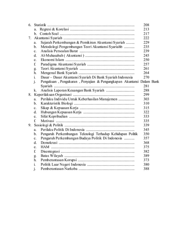 Daftar Isi & Daftar Pustaka Beserta Prosedur Pembuatannya | DOCX