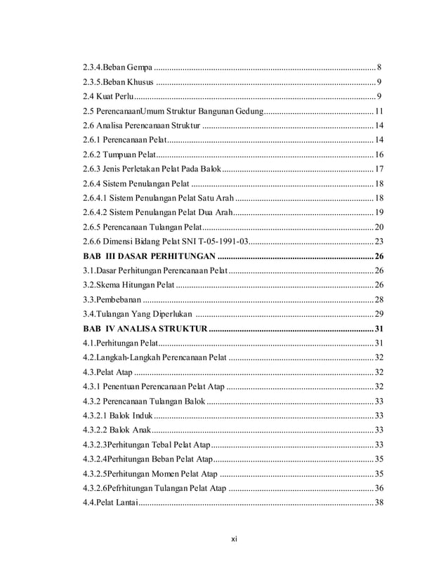 Daftar isi ujang | PDF
