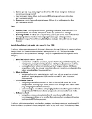Daftar Judul Paper Artificial Intelligence in Information System | DOCX