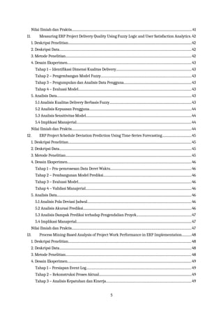 Daftar Judul Paper Manajemen Proyek berbasis PMBOK | DOCX