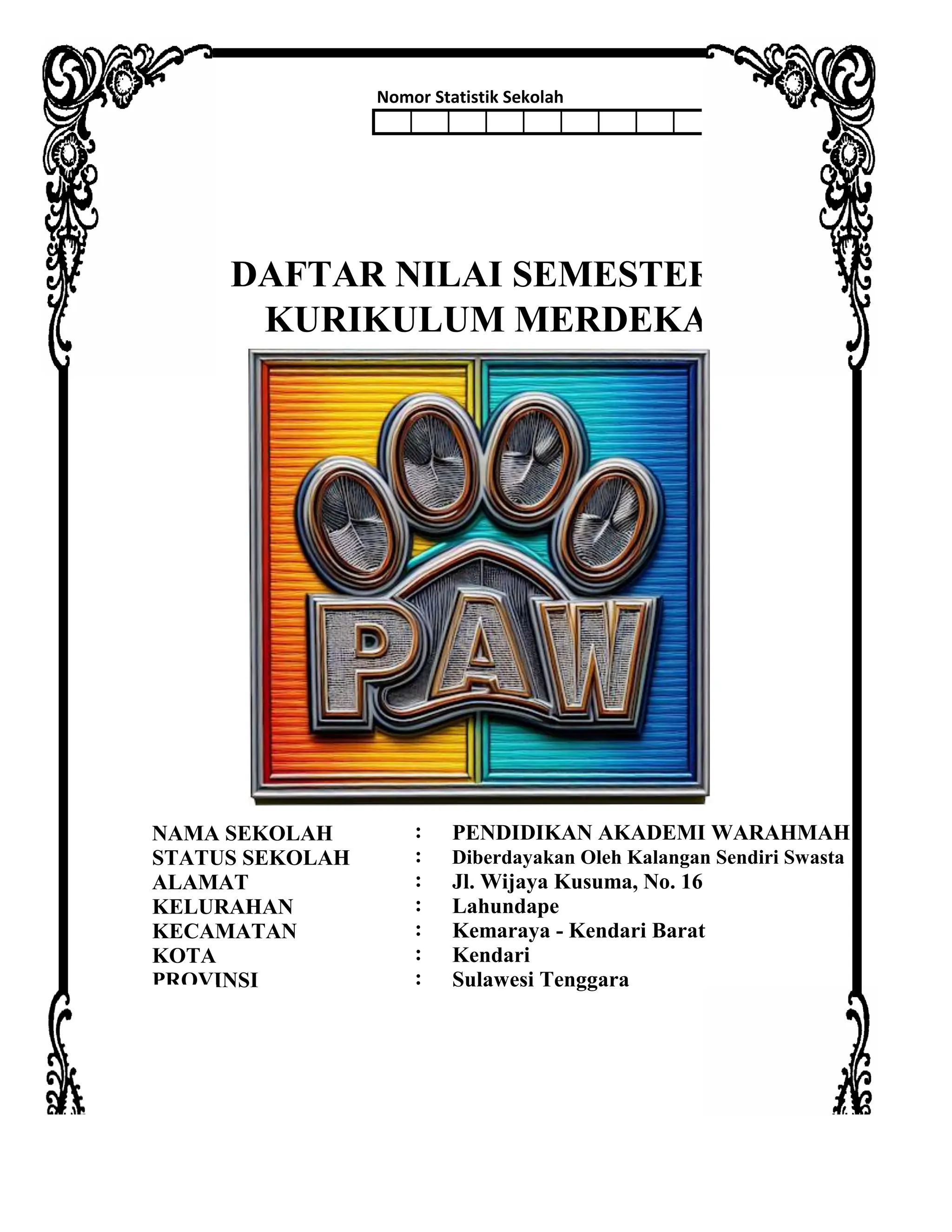 Wa.082164715377 PERCETAKAN KENDARI PENERBIT BUKU MURAH DAFTAR NILAI KURIKULUM MERDEKA 2024-2025.pdf