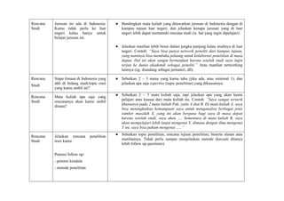 DAFTAR PERTANYAAN UMUM BEASISWA LPDP INDONESIA | PDF