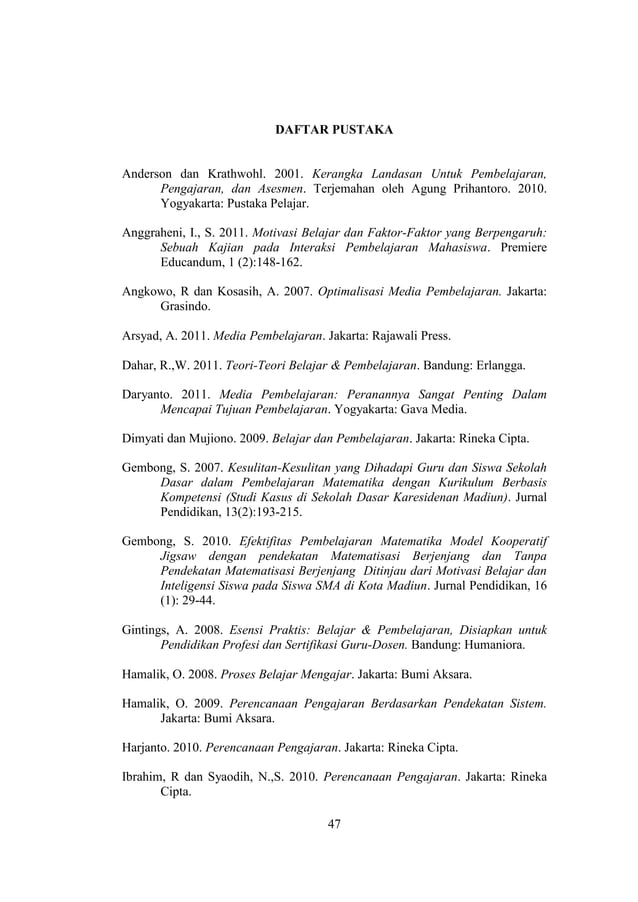 Daftar pustaka | DOCX
