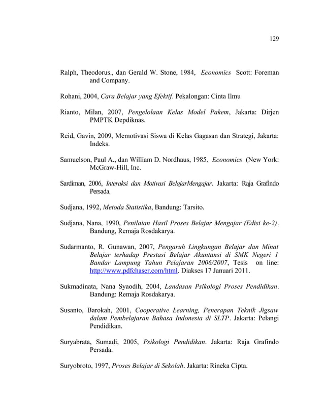 Daftar pustaka | PDF