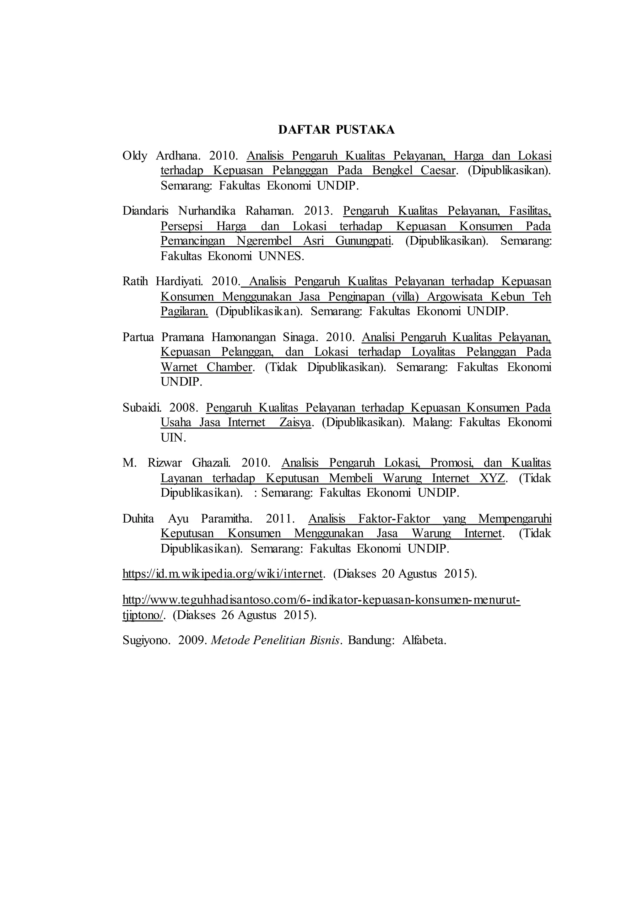 Daftar pustaka | DOCX