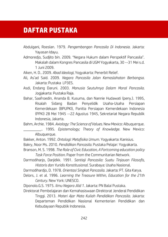 Daftar pustaka | PDF