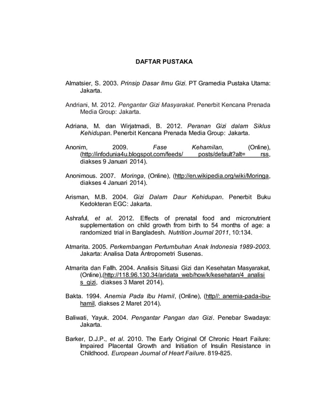 Daftar pustaka | PDF