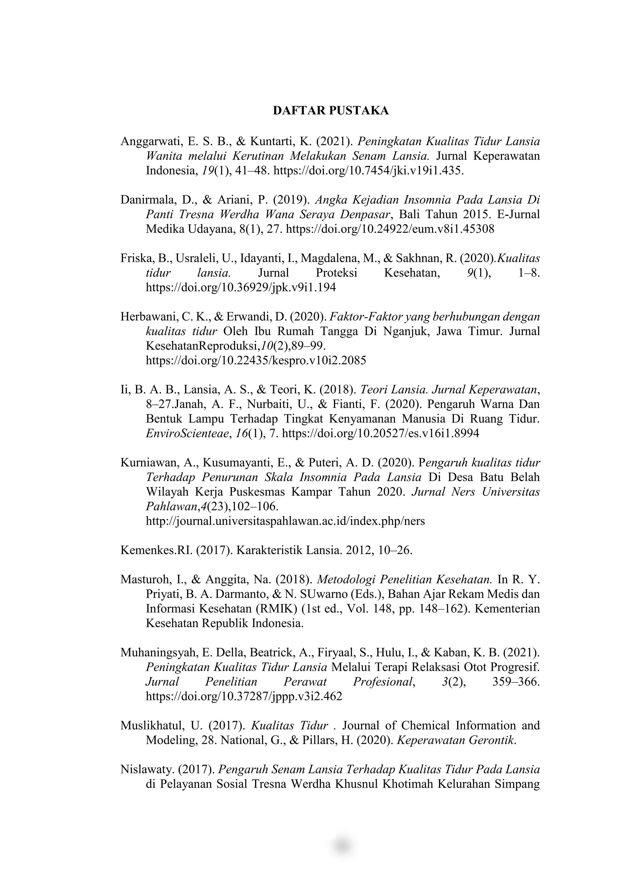 Daftar Pustaka.pdf daptar pustaka daftar pustaka | PDF