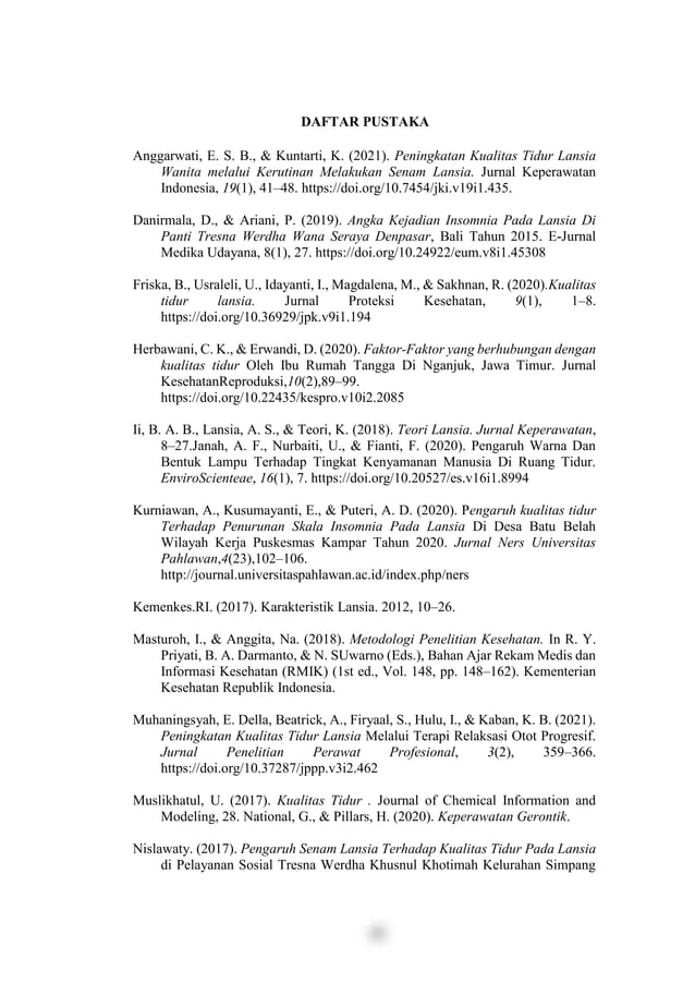 Daftar Pustaka.pdf daptar pustaka daftar pustaka | PDF