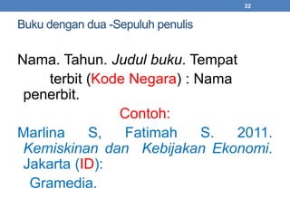 Daftar Pustaka Standar IPB | PPTX