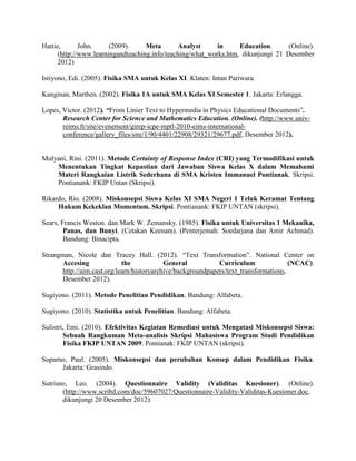 Daftar referensi | PDF