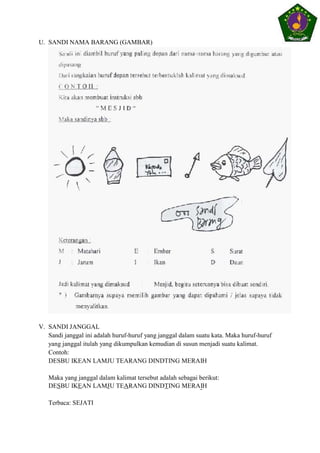 daftar sesandi-sesandi peramuka indonesia | PDF
