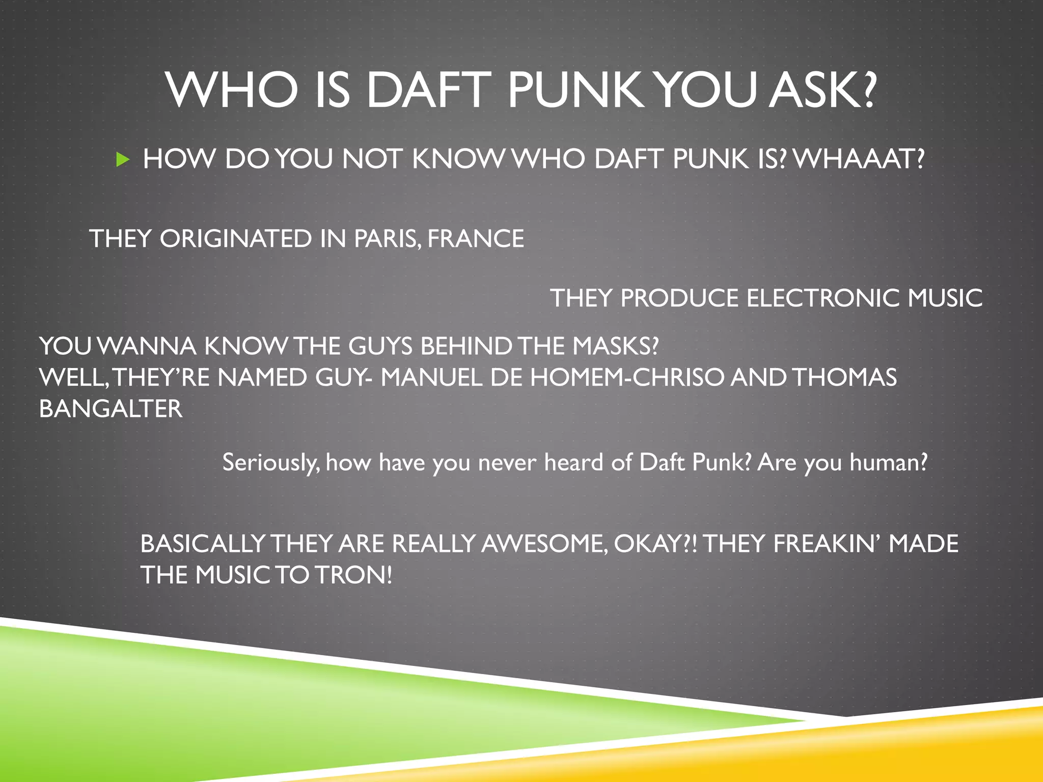 Daft punk | PPTX