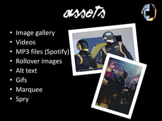 Daft Punk proposal | PPT