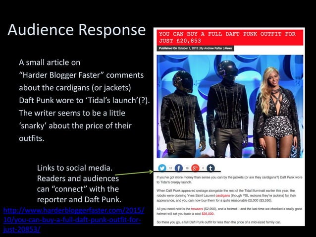 Daft Punk Presentation | PPTX | Dance and Electronic Music | Music