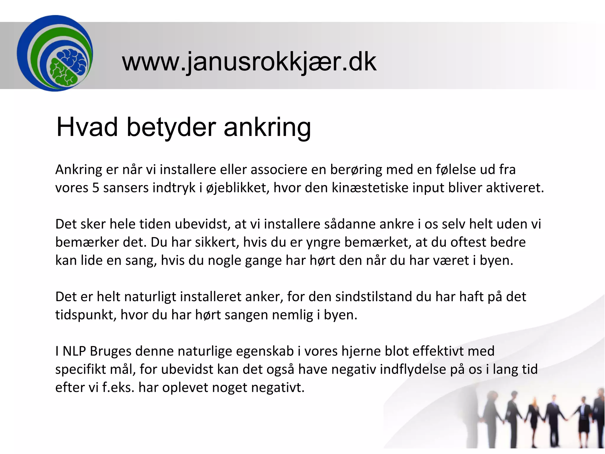 Dag 2 hvad betyder ankring | PPT