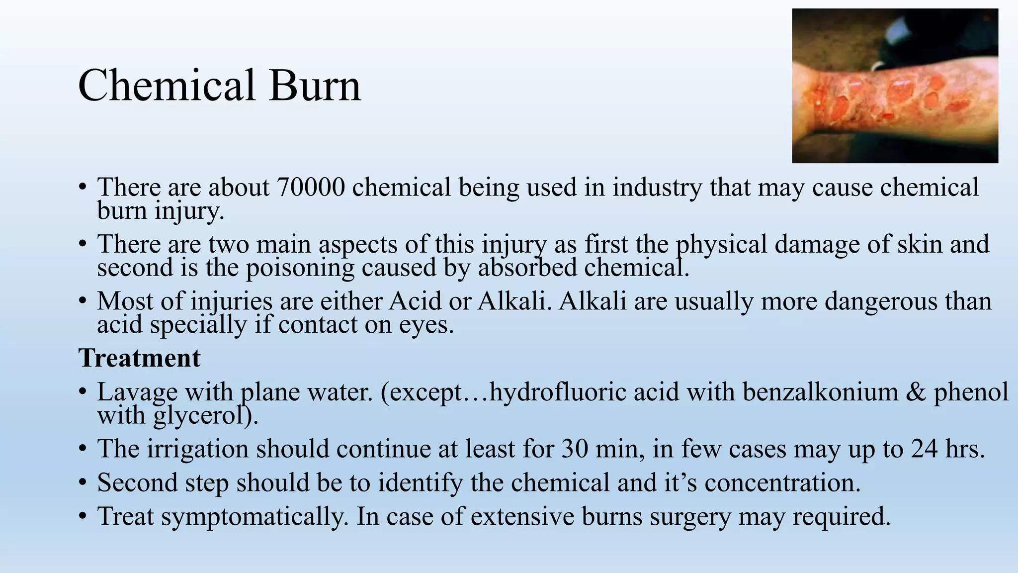 Burn Injury classification and management | PPTX