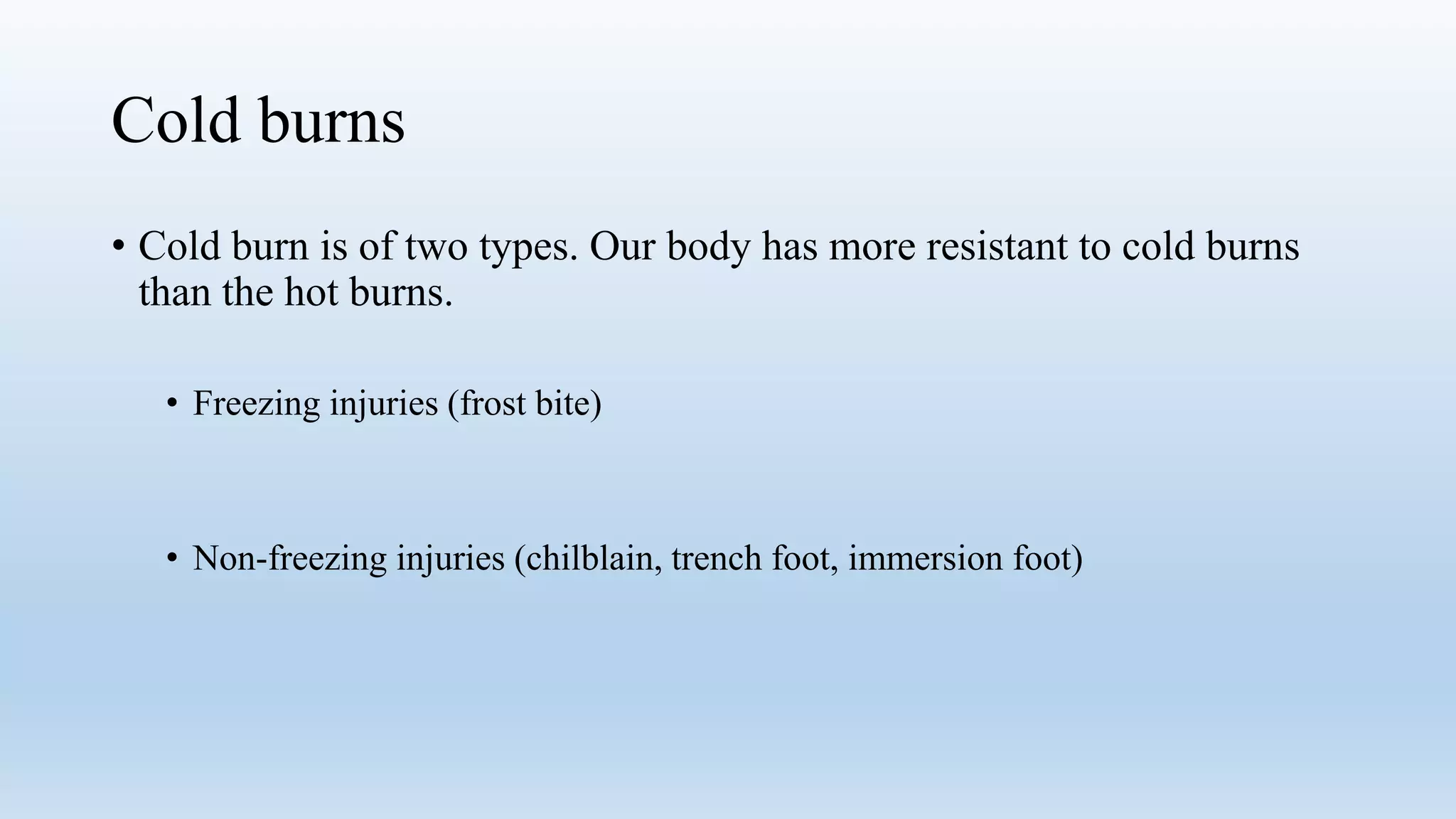 Burn Injury classification and management | PPTX