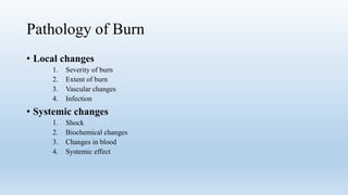 Burn Injury classification and management | PPTX